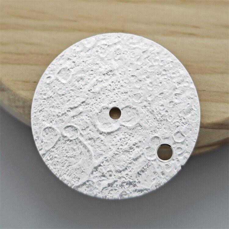 Modified NH35 Dial Black Gray Moon Face Fits NH35 NH36 Movement ...