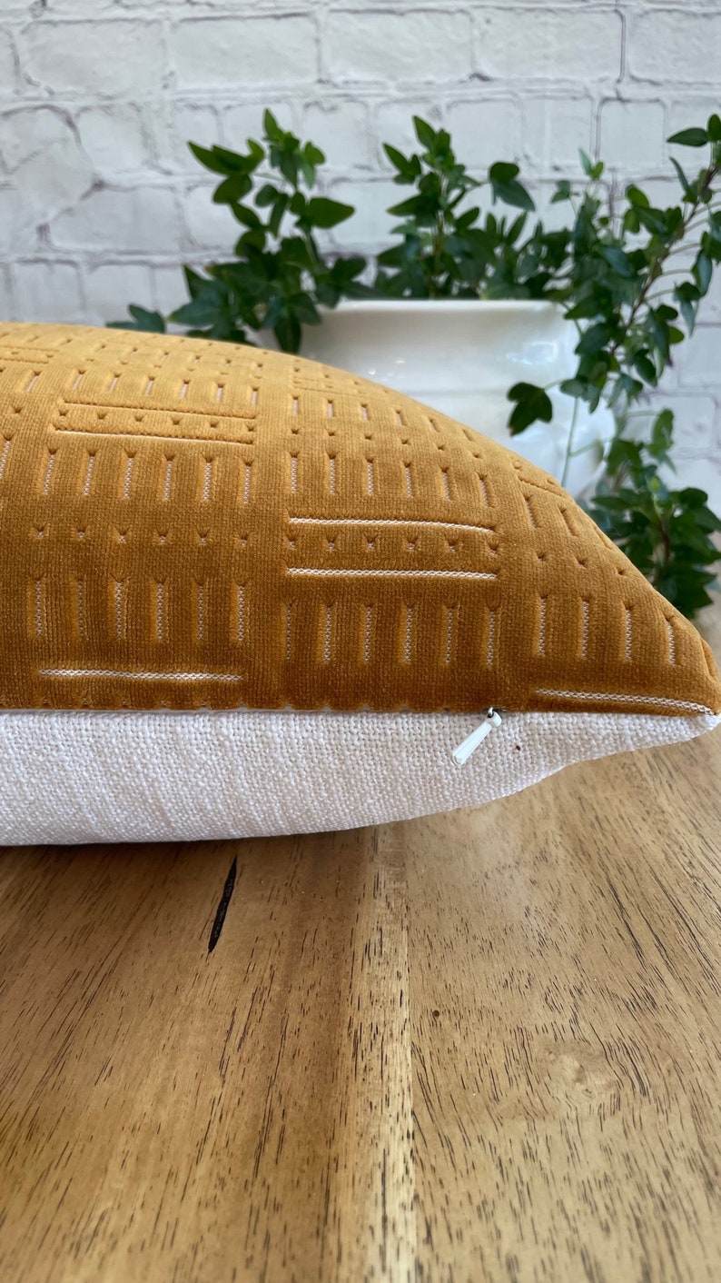 Luxury Ochre Brussels Fabric by Pollack Fabrics Made-to-order Handmade ...