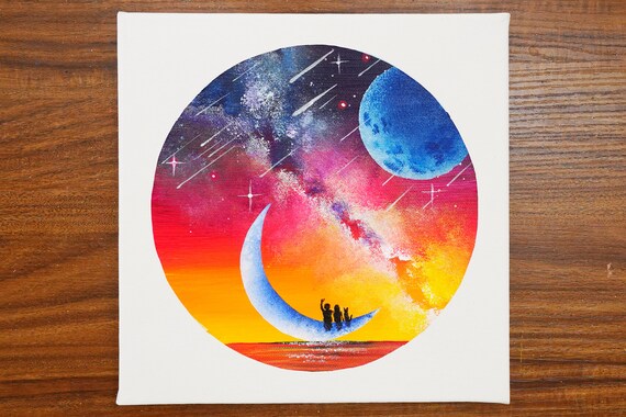 Paintings Of Two Moons