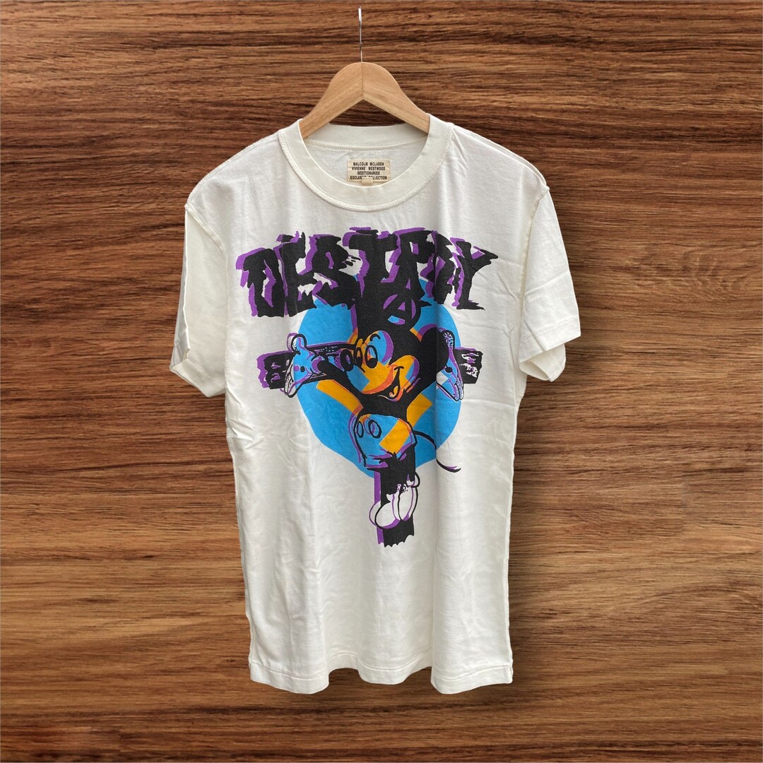 Seditionaries Vivienne Westwood Mickey Sex Pistols Punk Rock Tees Size