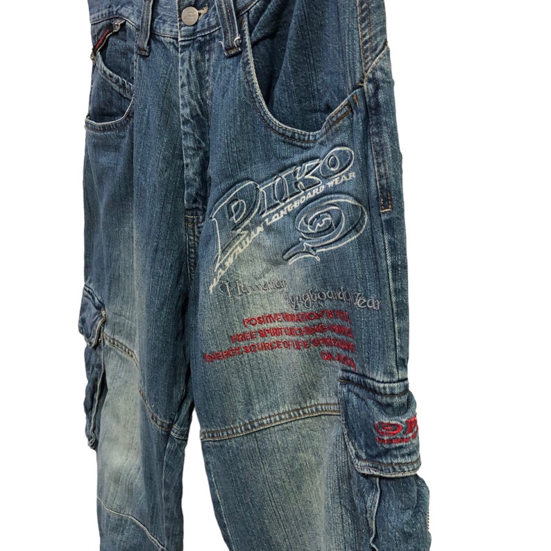 Hawaii Piko Hawaiian Cargo Pant Surf Brand Multi Pocket Cargo - Etsy