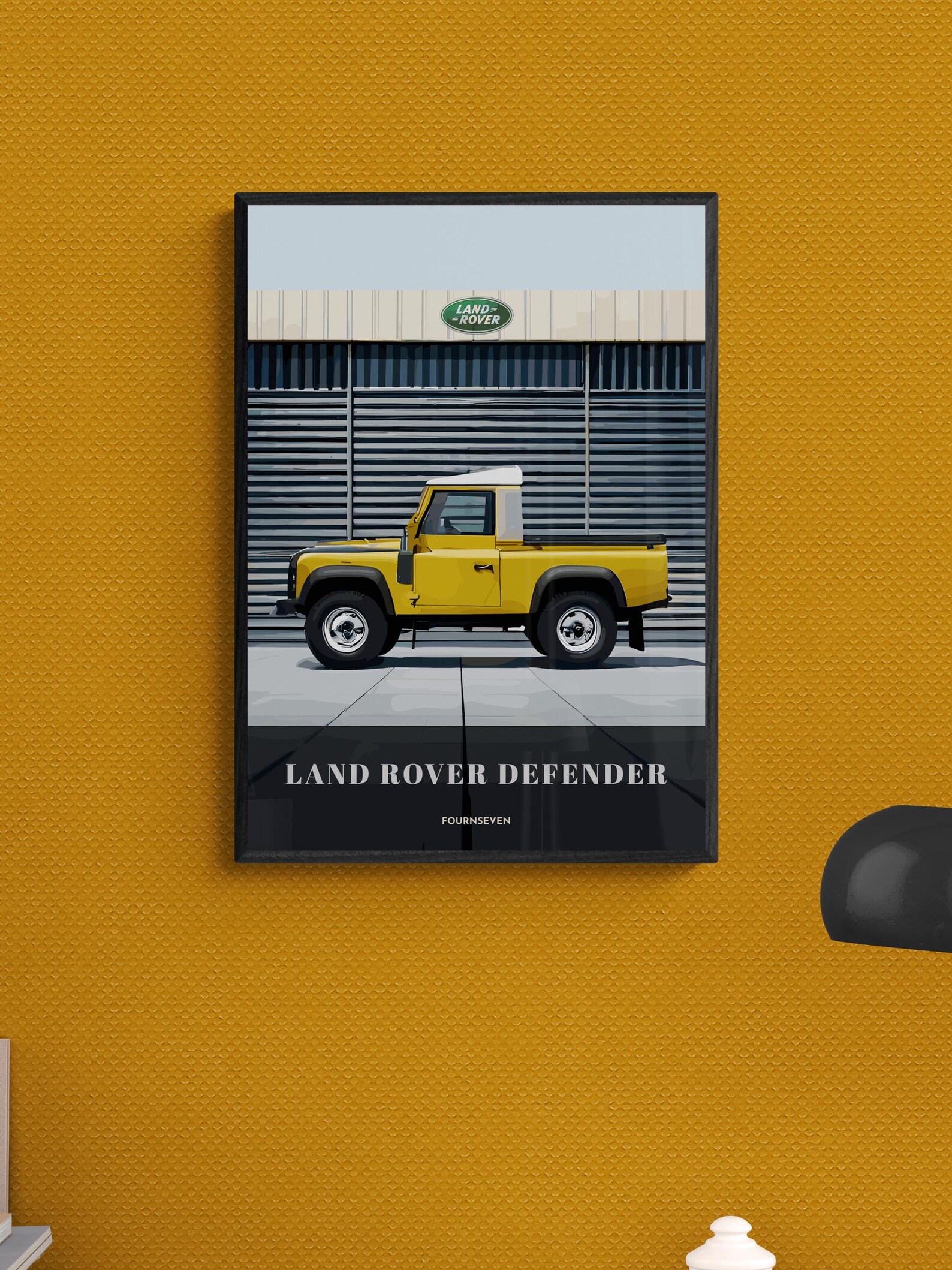Land Rover Defender 1994 Graphic Poster. Vector File, Svg, Png, Pdf ...