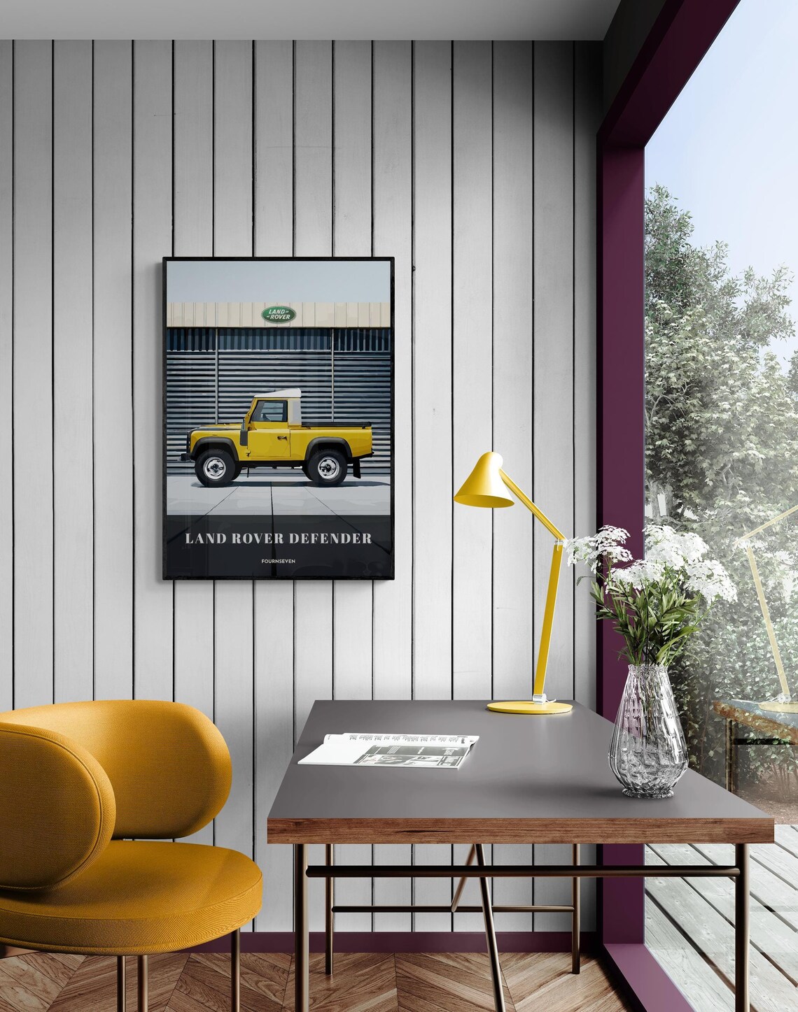 Land Rover Defender 1994 Graphic Poster. Vector File, Svg, Png, Pdf ...