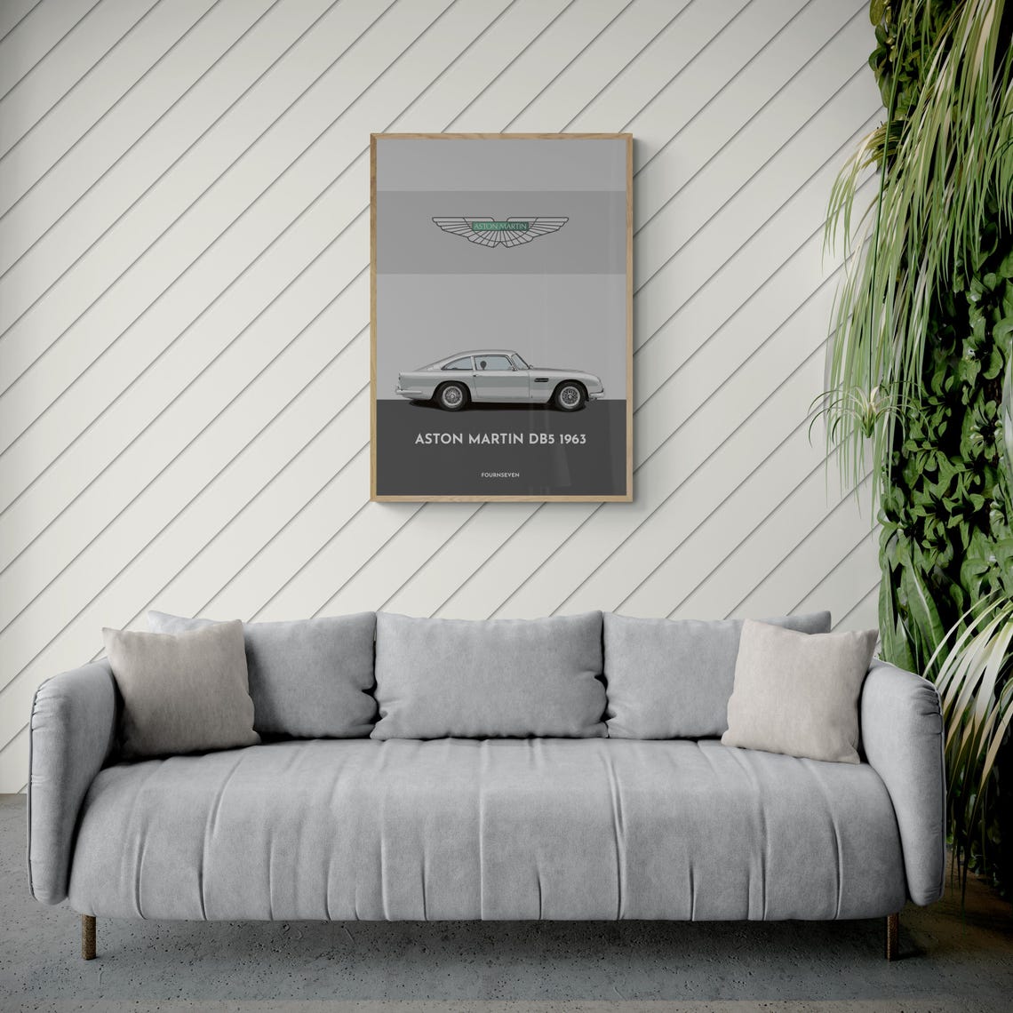 ASTON MARTIN DB5 1963 Poster. Vector File, Svg, Png, Pdf. Printable ...