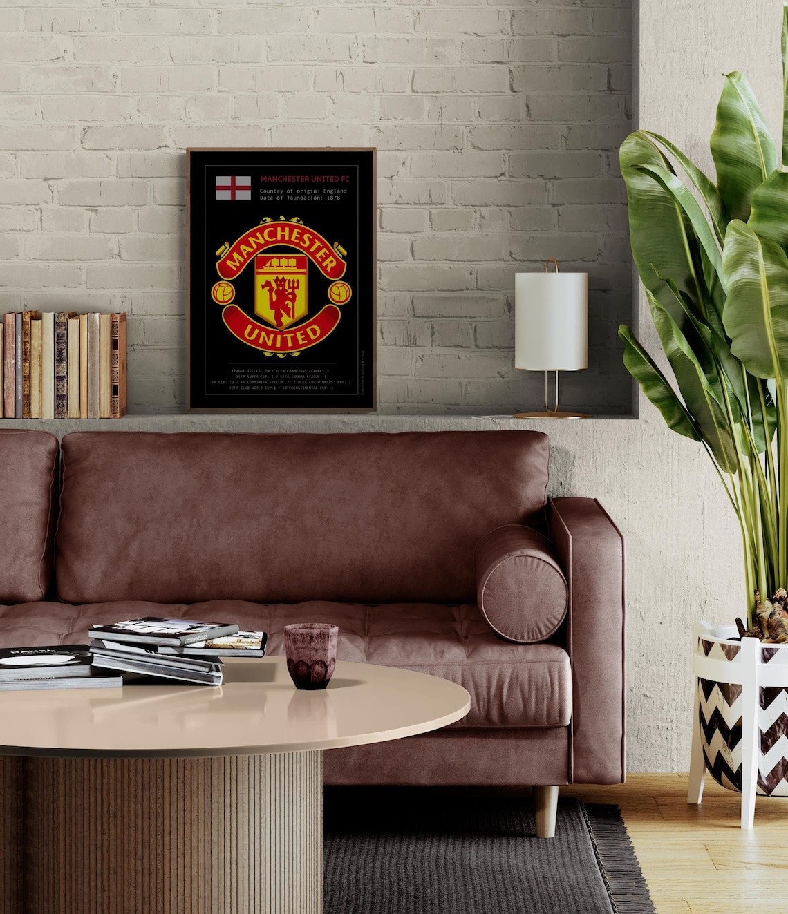 Manchester United FC Poster. Vector File, Svg, Png, Pdf. Printable Wall ...
