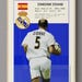 ZINEDINE ZIDANE Real Madrid Poster. Vector File, Svg, Png, Pdf ...