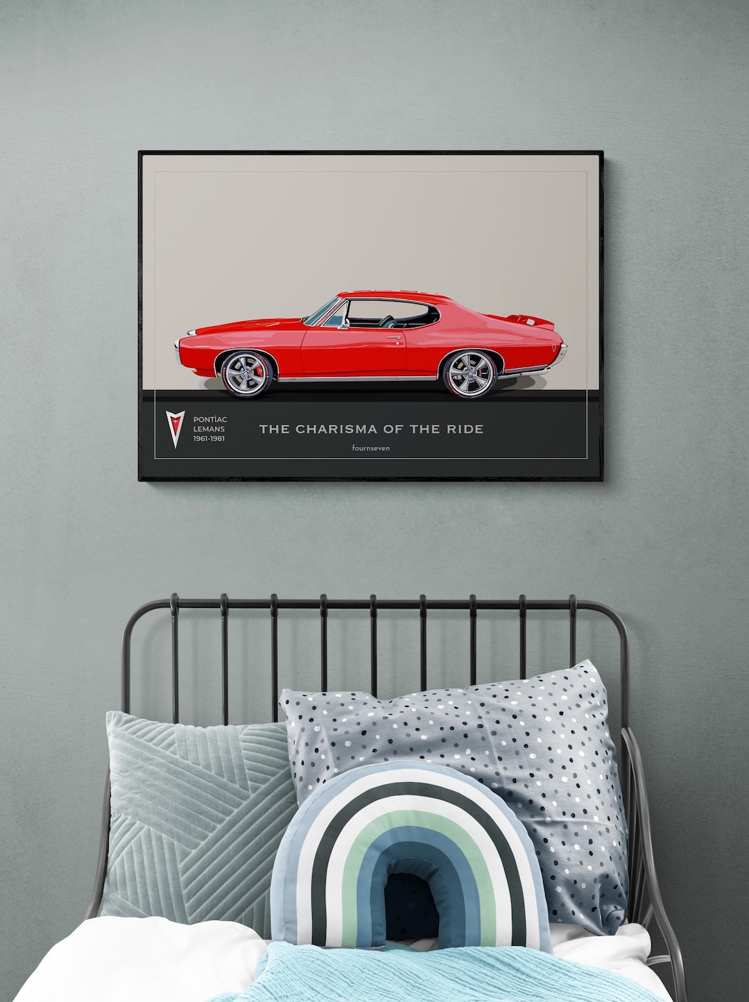 Pontiac LEMANS 1961-1981 Graphic Poster. Vector File, Svg, Png, Pdf ...