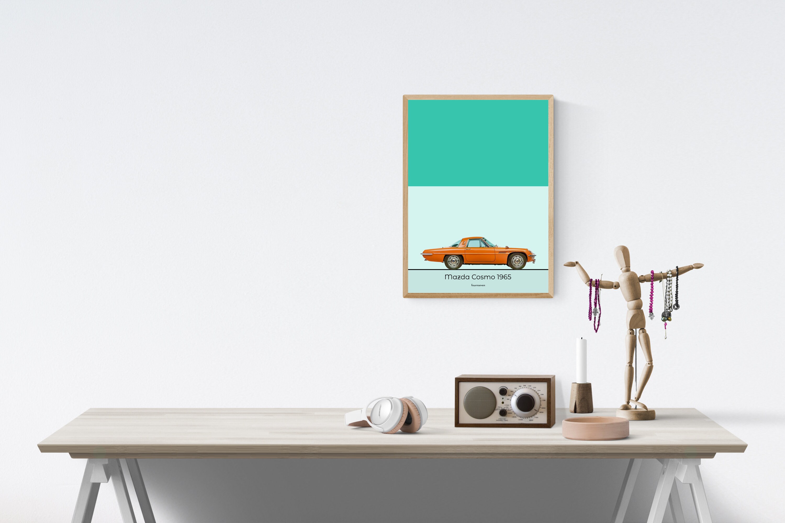 MAZDA COSMO 1965. Classic Mazda Poster. Gift Poster, Printable Wall Art ...