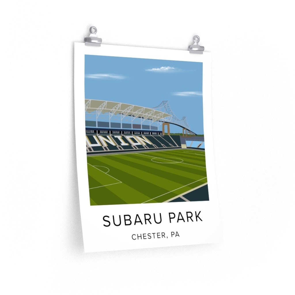 Philadelphia Union Stadium Art Poster / Subaru Park / MLS Soccer - Etsy