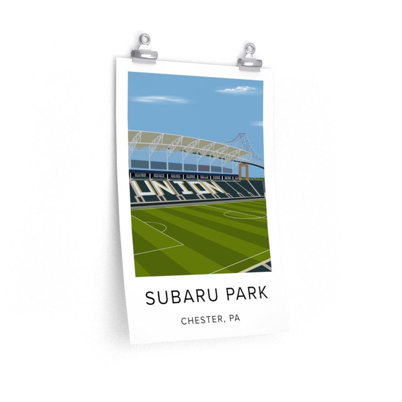 Philadelphia Union Stadium Art Poster / Subaru Park / MLS Soccer - Etsy