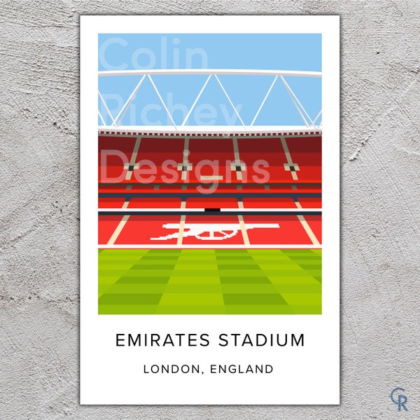 Emirates Stadium - Etsy