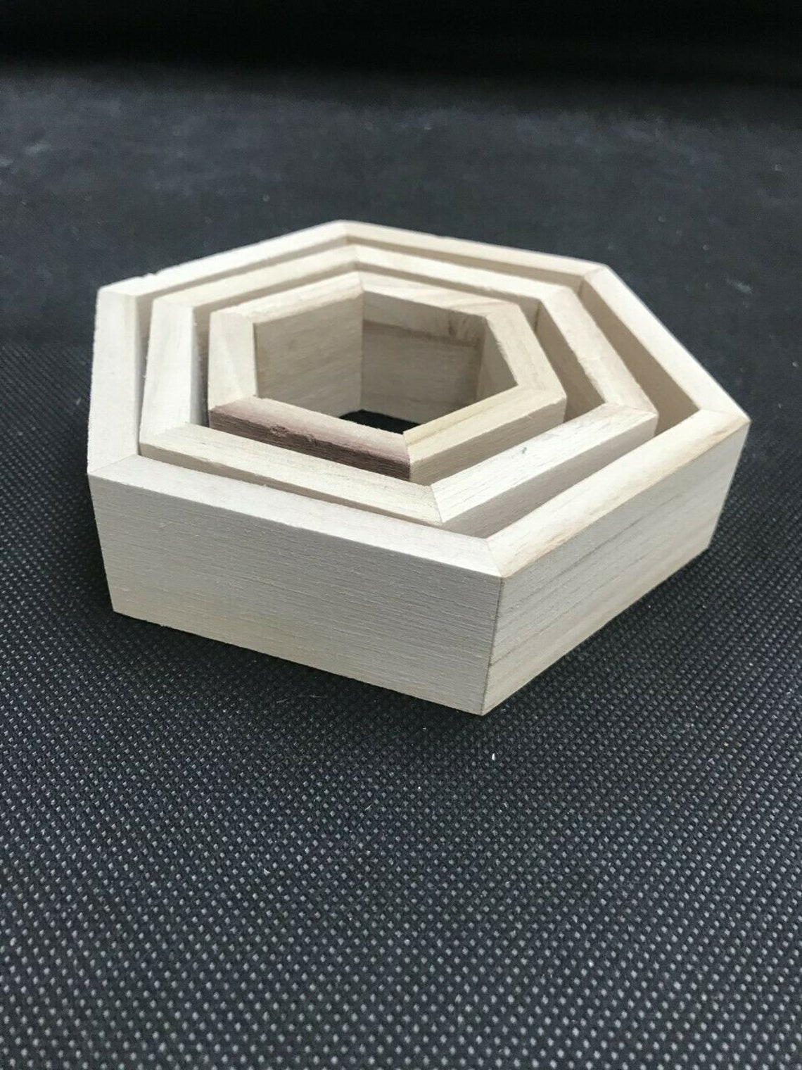 Hexagon Wooden Style Shapes Create Your Own Creation/design - Etsy