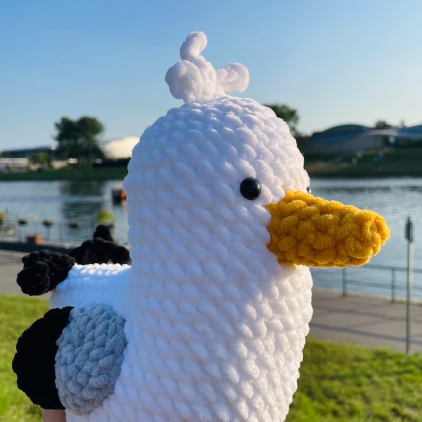 Seagull Plush - Etsy