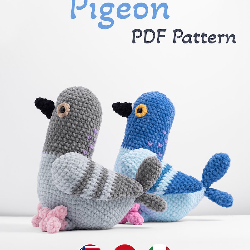 Pigeon Plush - Etsy Australia