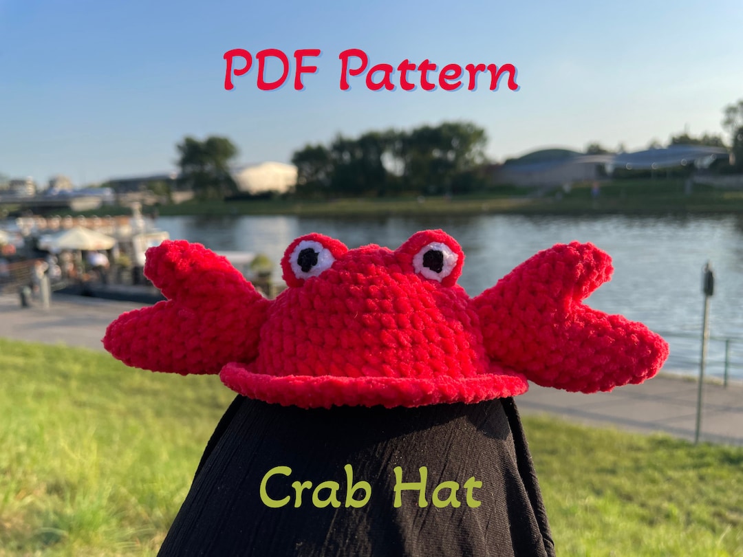 PDF Crochet Pattern Crab Hat - Etsy