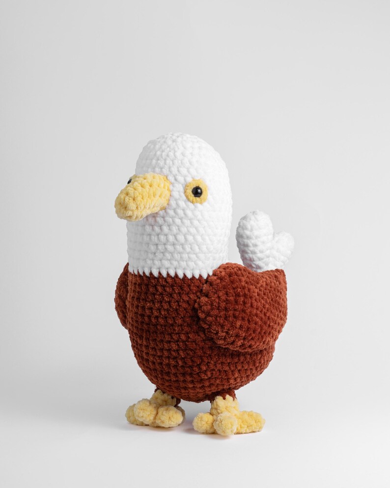 PDF Crochet Pattern Eagle | Amigurumi Bird - Etsy