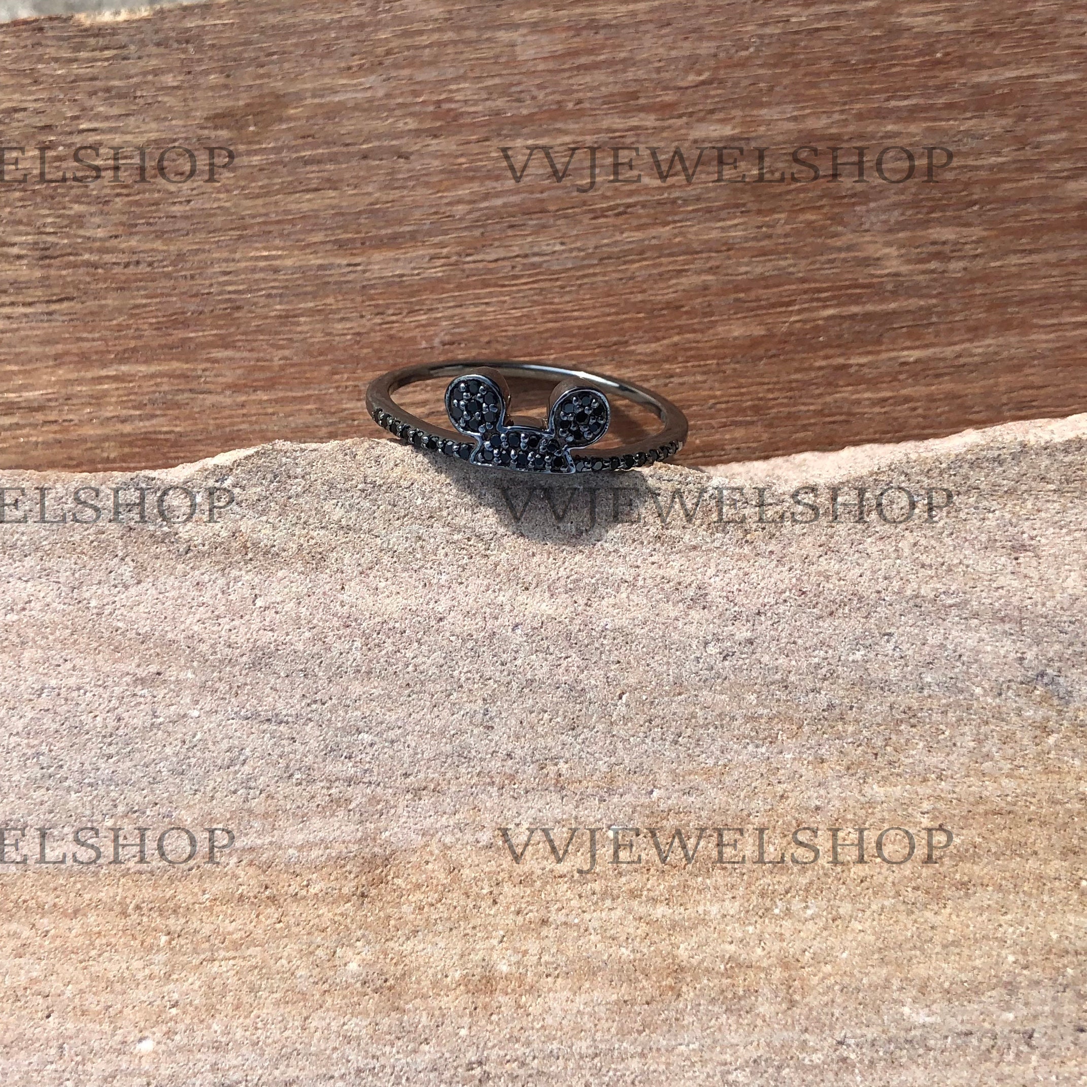 Enchanted Disney Vault Mickey Diamond Ring Enhanced 0.20 Ct - Etsy