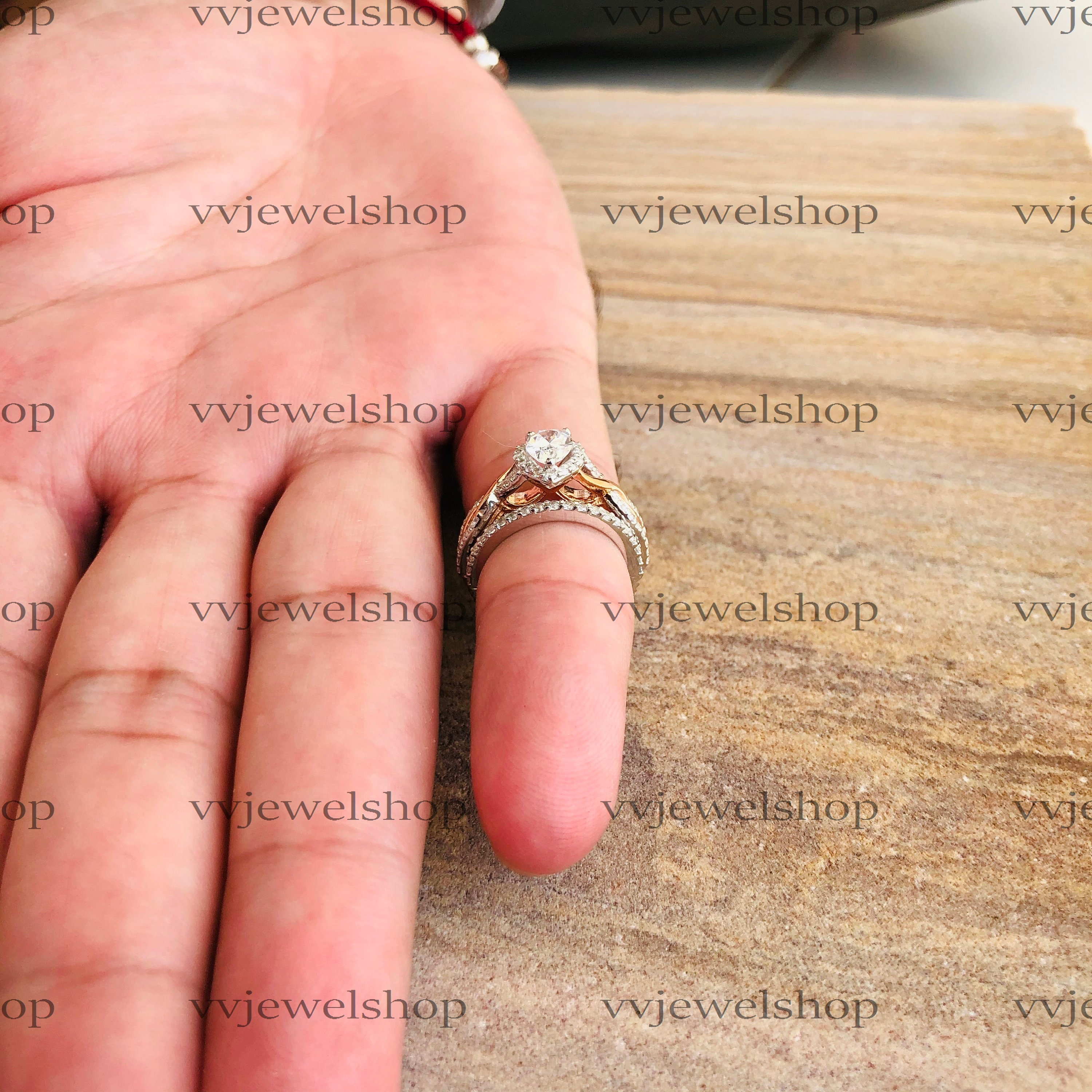 Enchanted Disney Rapunzel 1.14 CT. T.W. Pear-shaped Diamond | Etsy