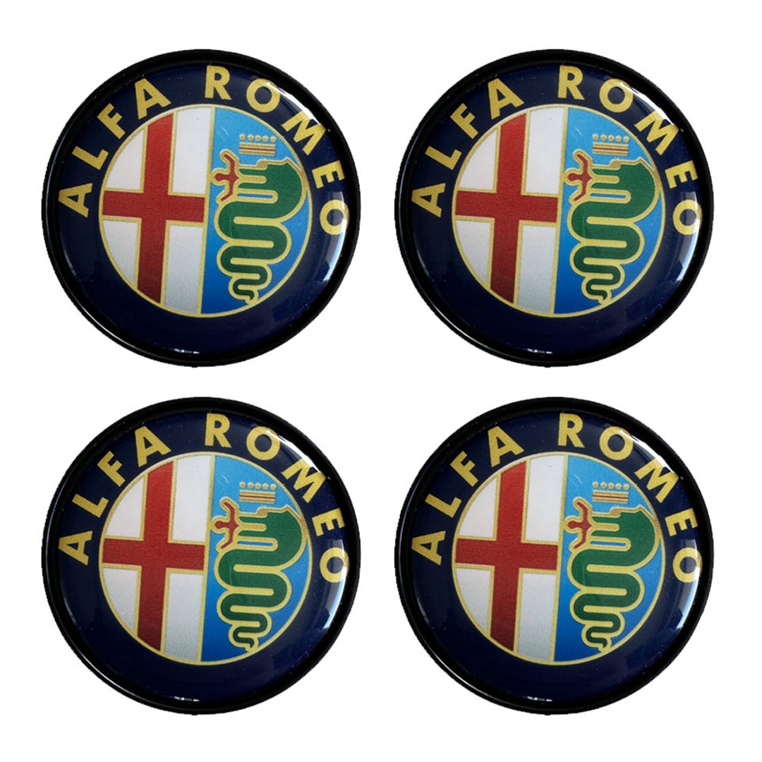 Wheel Rim Caps Alfa Romeo Logo 4 Piece Set - Etsy