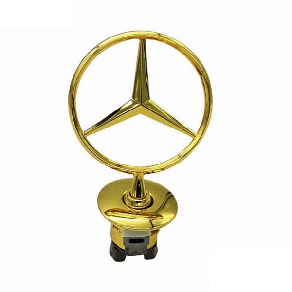 Mercedes Gold Hood Emblem - Etsy