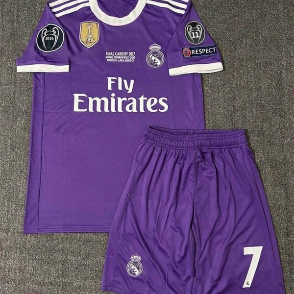 Kids Purple Ronaldo Jersey - Etsy