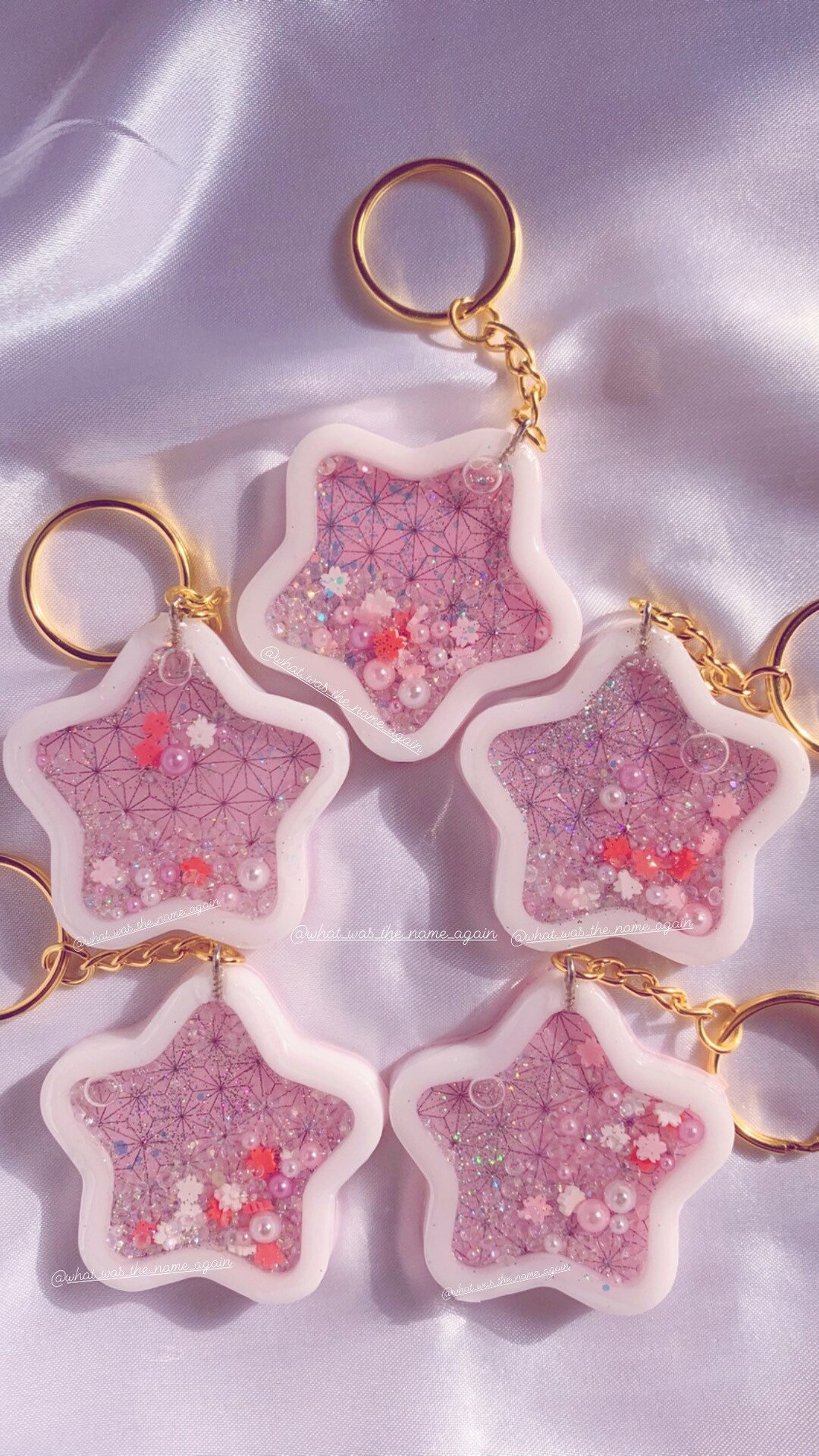 Demon Slayer Nezuko Liquid Resin Shaker Keyring Keychain - Etsy