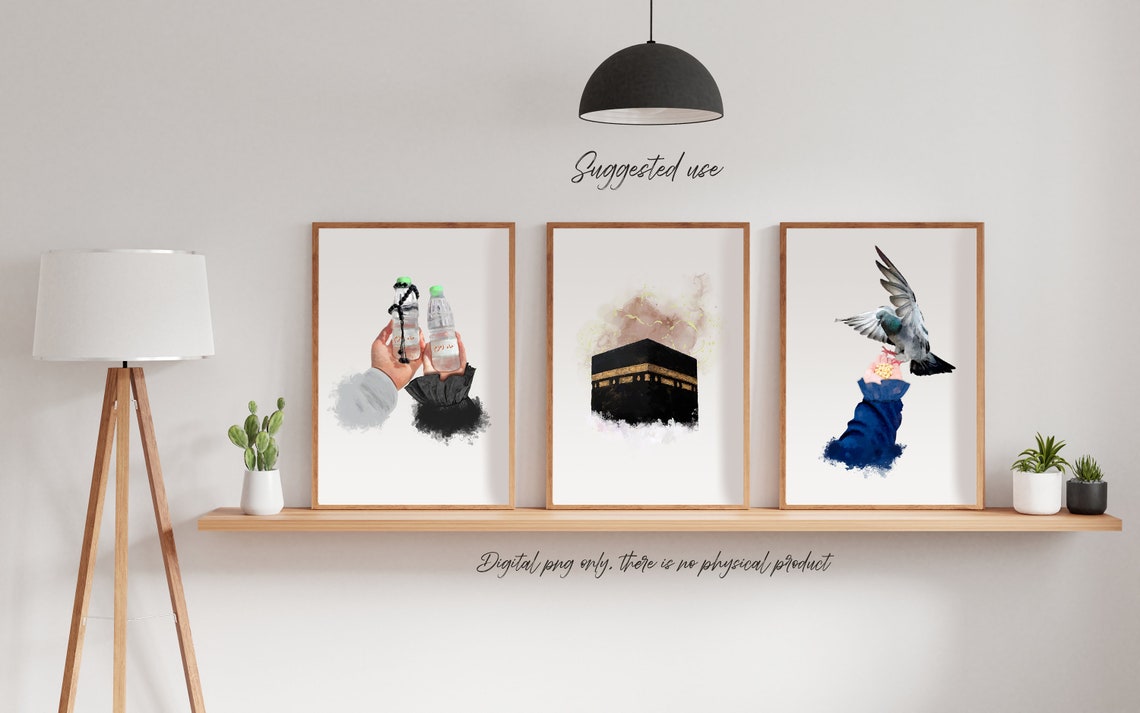 Umrah Mubarak Clipart, Muslim Gifts for Men and Women, Hajj & Umrah in ...