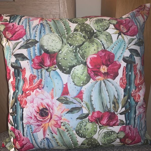 Cactus Cushion - Etsy UK