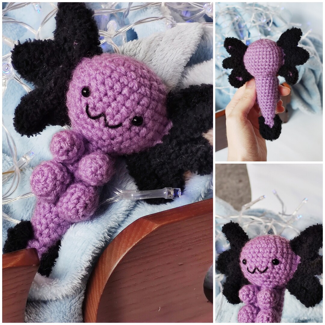 Toddles Toys Axolotl Baby Cute Axolotl Miniature Toy Sea Monster - Etsy