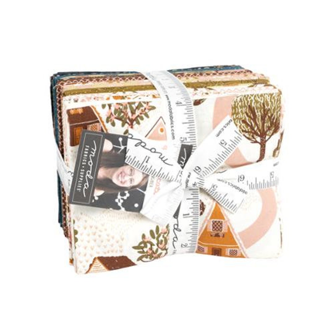Moda: Quaint Cottage Fat Quarter Bundles, 29 Pcs Quilting Fabric Cotton ...
