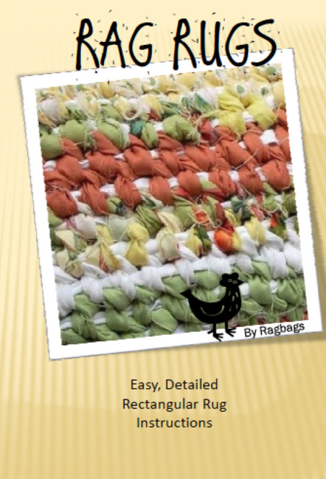 RAG RUG With Tool L Use up Those Scraps L Turn Scraps Into Rugs L ...