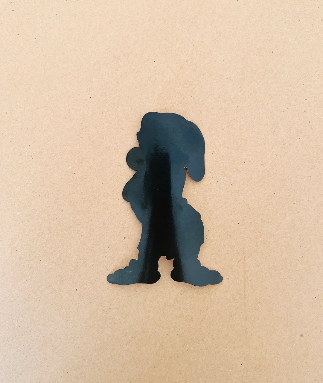 Grumpy Silhouette Sticker - Etsy