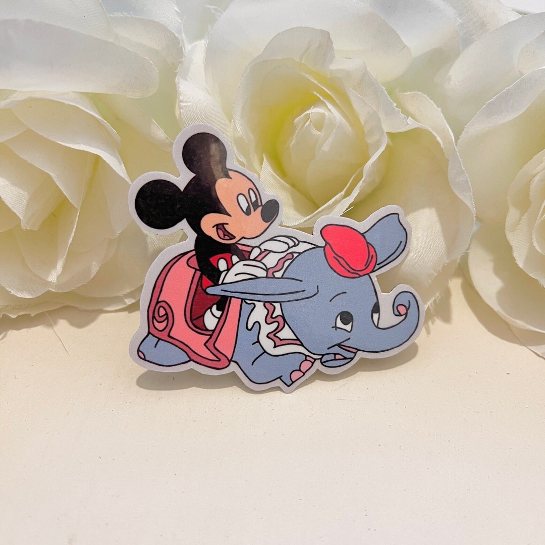 Mickey Dumbo Ride Sticker / Magnet - Etsy