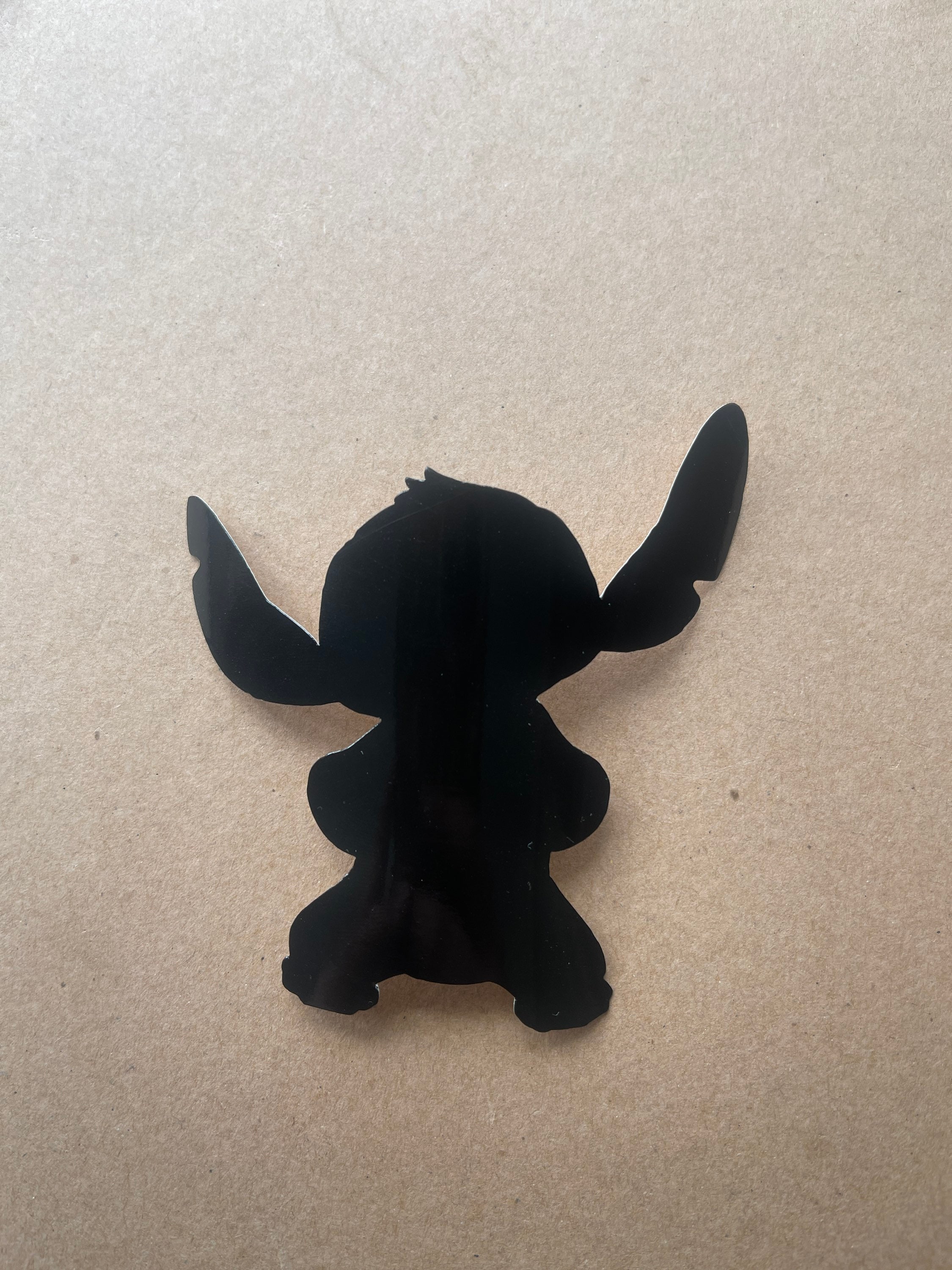 Stitch Silhouette Sticker - Etsy