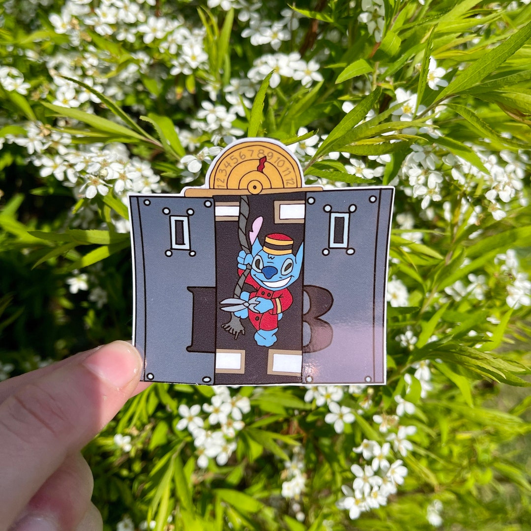 Stitch Tower of Terror Ride Sticker/ Magnet - Etsy