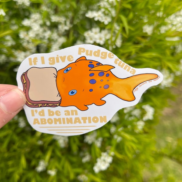 Pudge the Fish Svg - Etsy