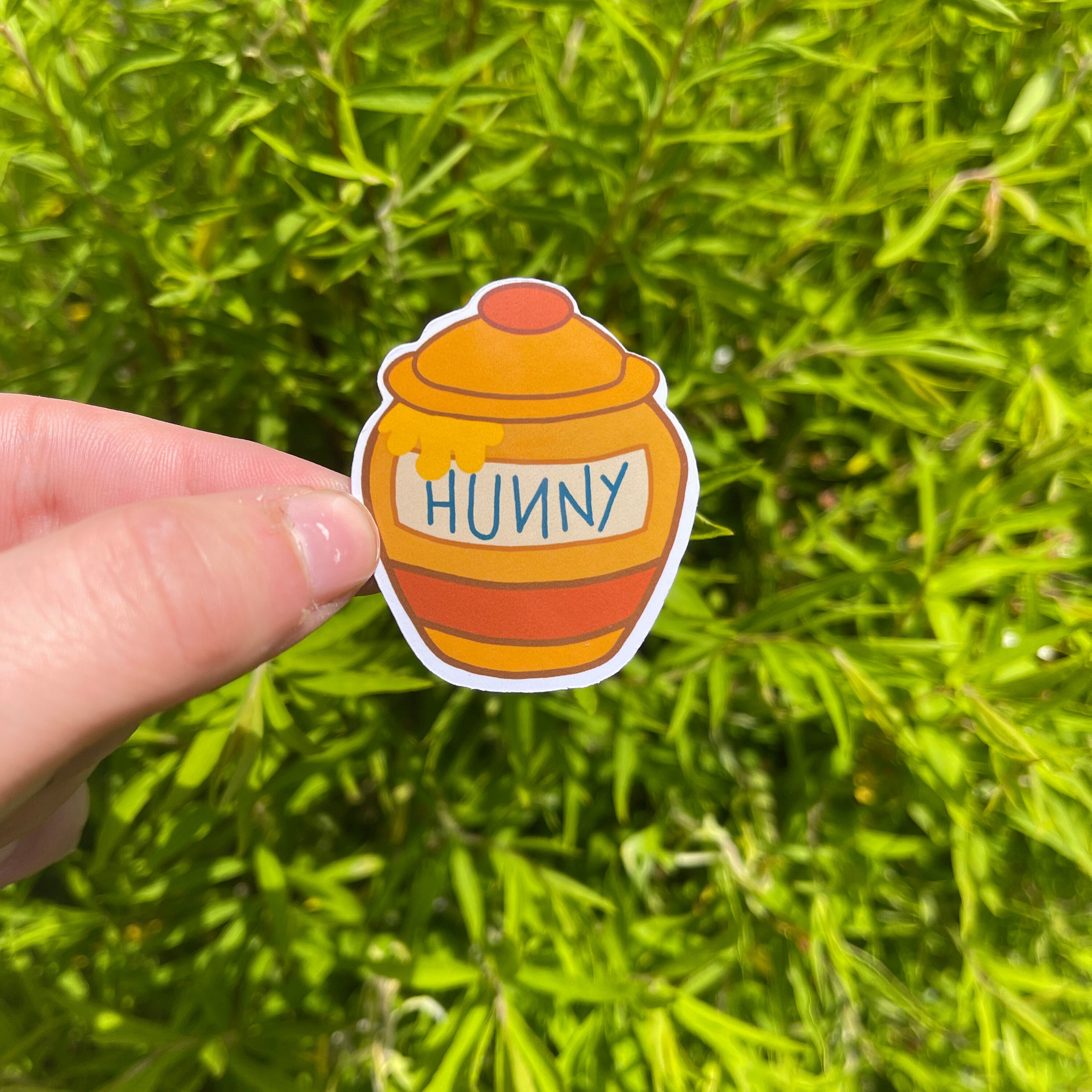 Winnie the Pooh Hunny Pot Sticker/ Magnet | Etsy