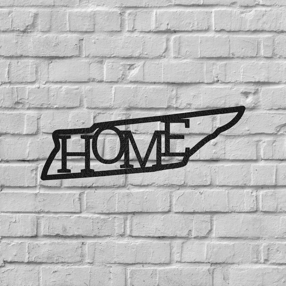 Tennessee Home Sign, Metal Home & Wall Decor, State of Tennessee, Made ...