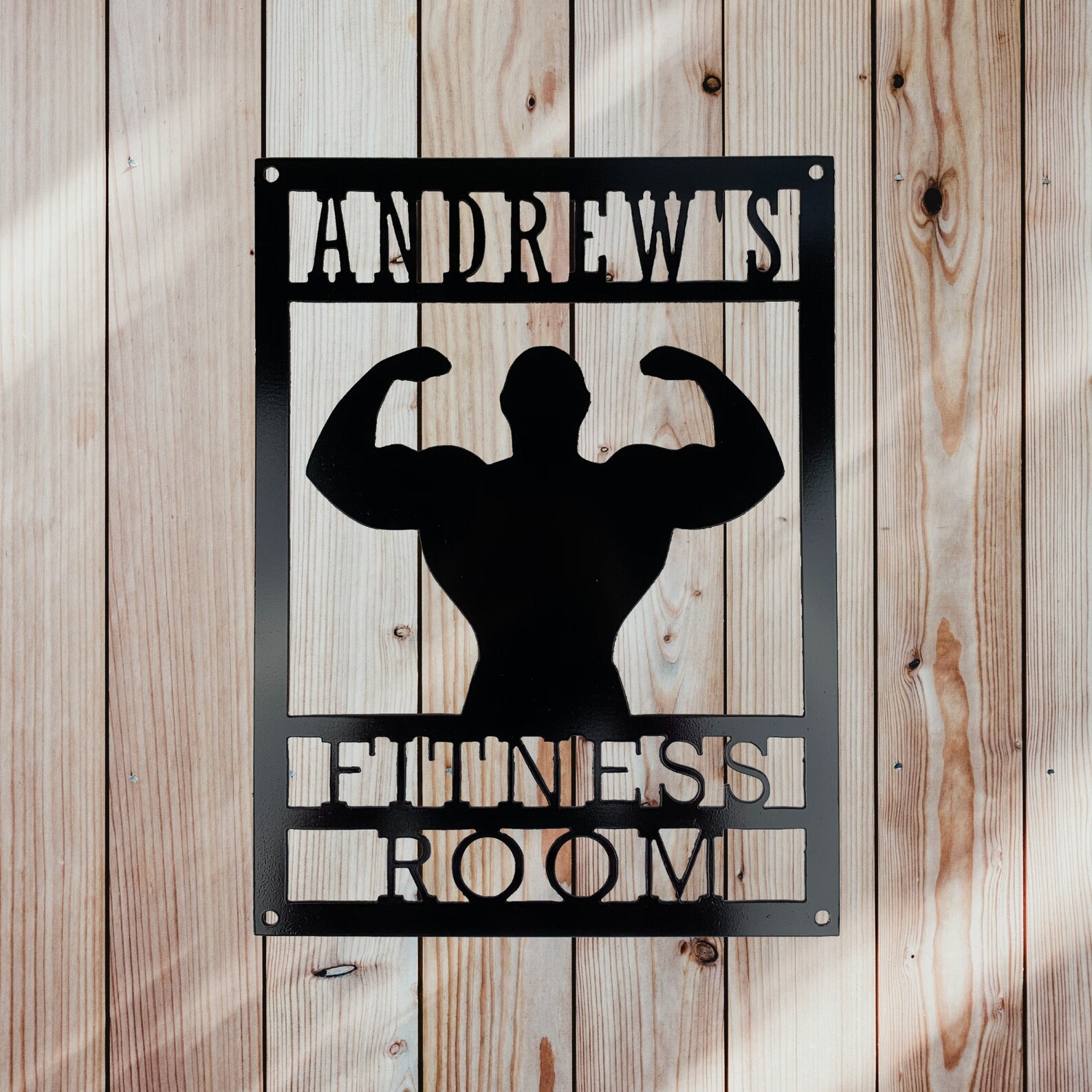 Custom Home Gym Sign Personalized Gym Wall Art Metal Gym - Etsy New Zealand