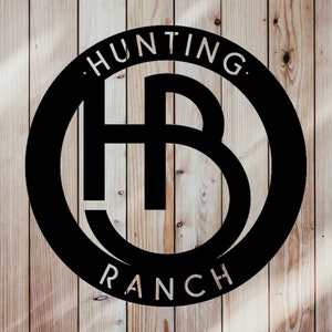 Custom Hanging Brand Sign, Personalized Ranch Entryway Decor, Metal ...