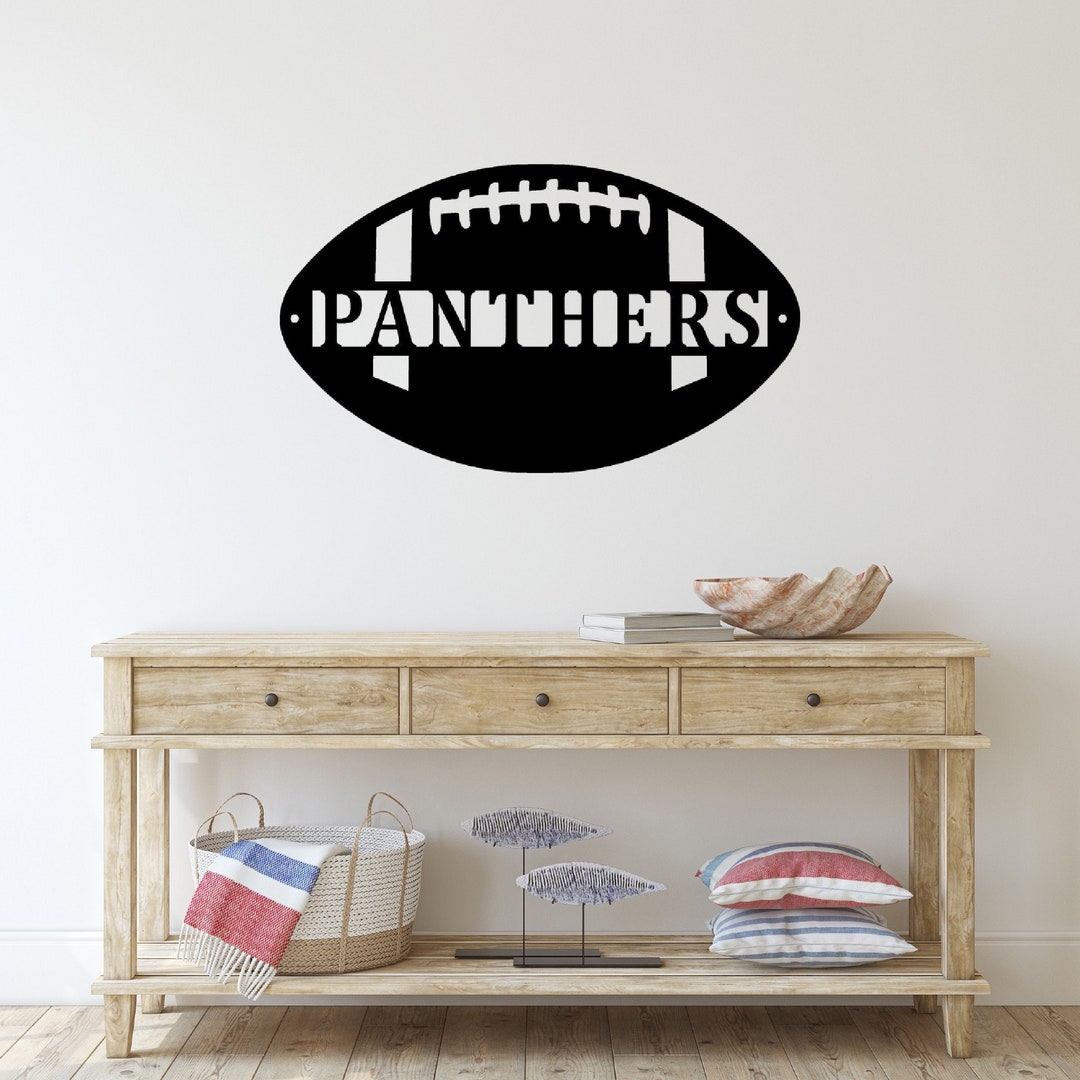 Customized Football Name Sign, Personalized Nickname Sign, Team Name ...