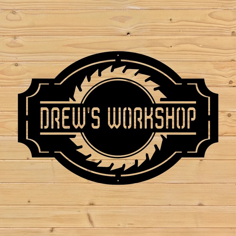 Workshop Sign - Etsy
