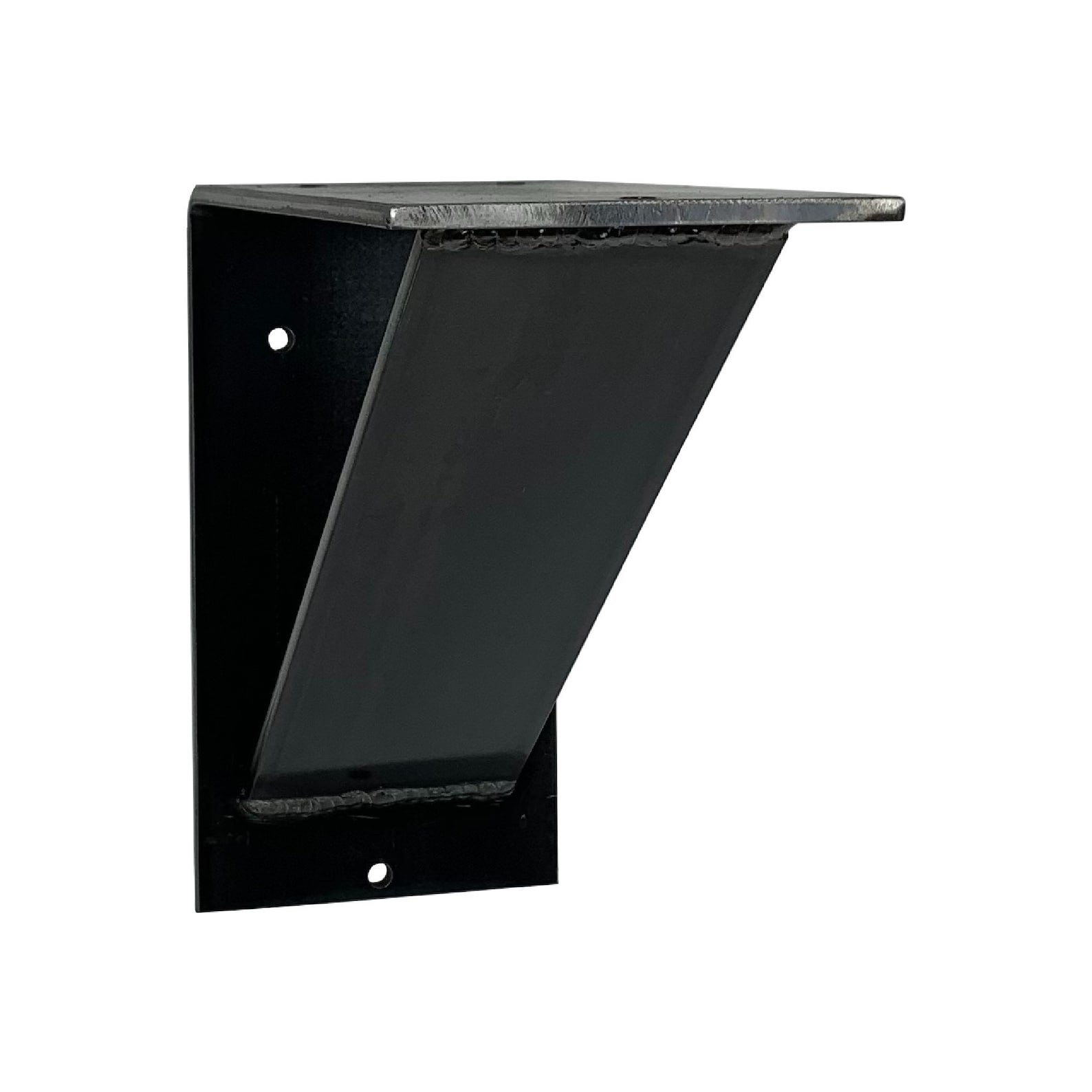 Floating Shelf Bracket, 4 Inch Wide, Heavy Duty Steel Shelving Support ...