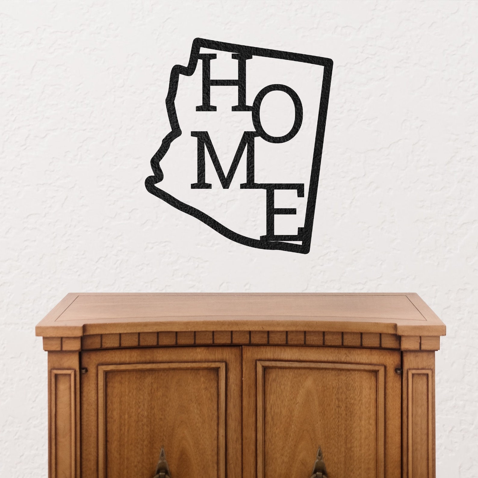 Arizona Home Sign Metal Home & Wall Decor State of Arizona - Etsy