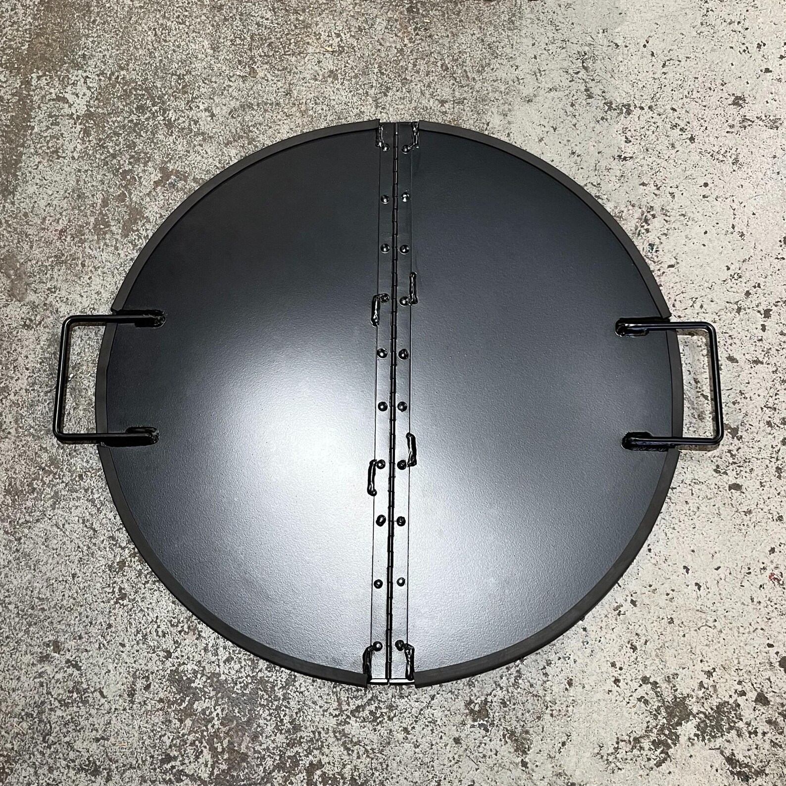 Foldable Fire Pit Snuffer, Premium Durable Firepit Cover, High ...