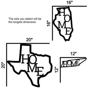 Ohio Home Sign, Metal Home & Wall Decor, State of Ohio, Made in USA - Etsy