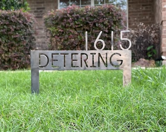 Driveway Address - Etsy