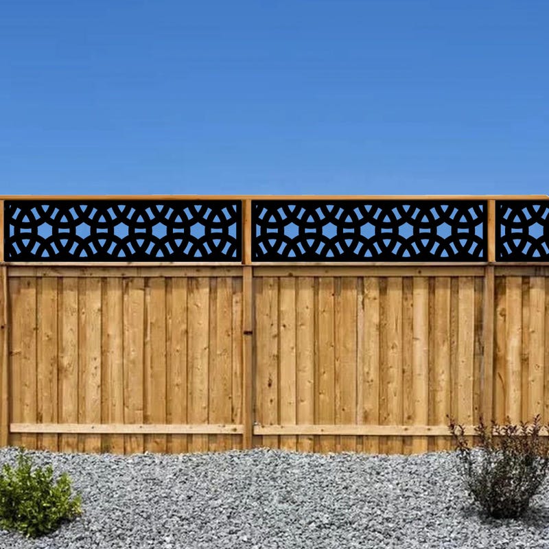 Privacy Fence Topper - Etsy