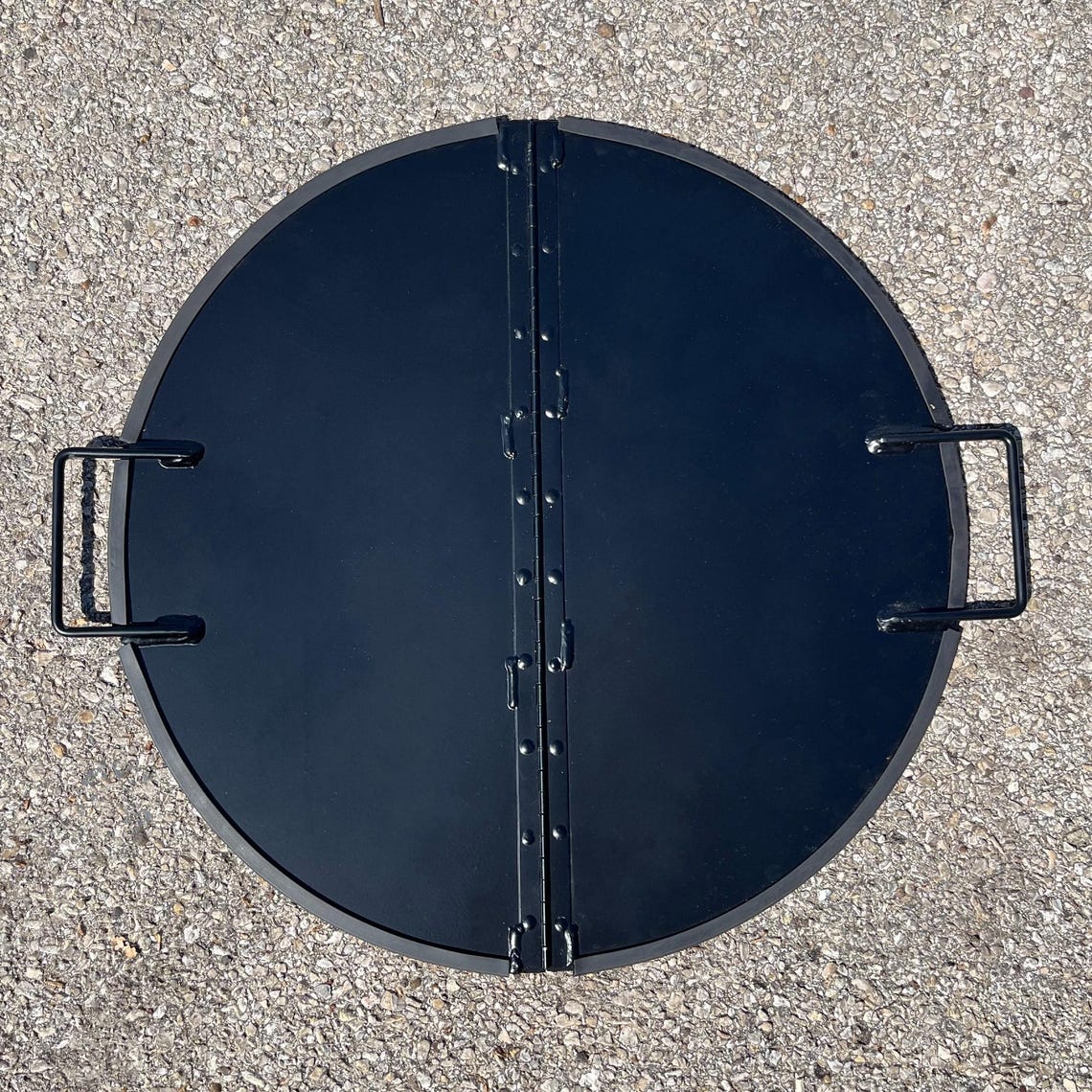 Foldable Fire Pit Snuffer, Premium Durable Firepit Cover, High ...