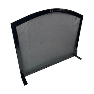 Custom Arched Fireplace Screen, Simple Curved Design, Custom Sizes to ...
